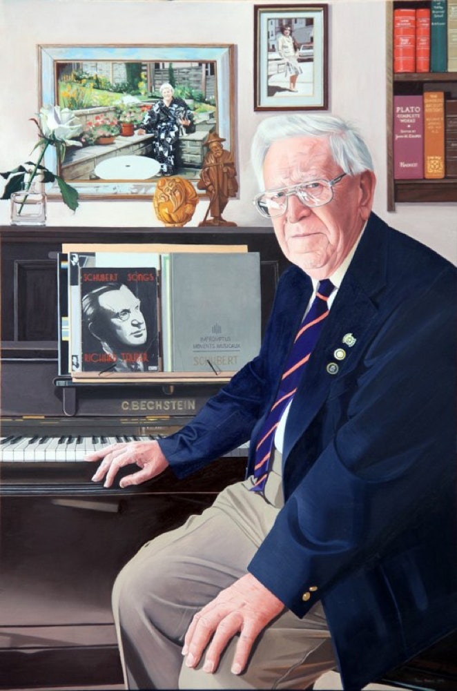 Portrait of Dr I.B. Fallows.. | Tony Noble - Artist
