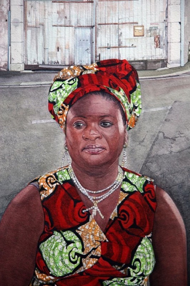 The Visitor (detail). | Tony Noble - Artist